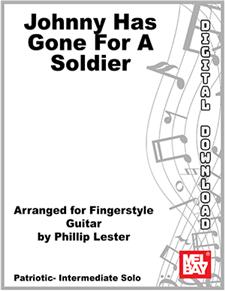 Johnny Has Gone for a Soldier Digital Sheet Music + Online Audio - Mel ...