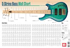 5-String Bass Chord Wall Chart Wall Chart - Mel Bay Publications, Inc ...