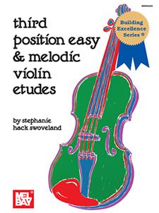 Third Position Easy & Melodic Violin Etudes Book - Mel Bay Publications ...